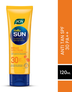Joy Sunscreen - SPF SPF 30 PA++ Broad Spectrum Sunscreen with No White ...