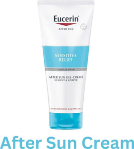 Eucerin Sunscreen - SPF 50 After Sun Relief Gel for Sensitive Skin ...