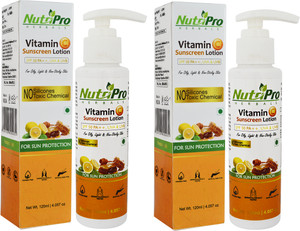 NutriPro Sunscreen - SPF 15 PA++ Vitamin-C Sunscreen Lotion SPF 50 PA++ ...