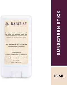 BARCLAY ITALY Sunscreen - SPF 60 PA++++ UVA,UVB Lightweight with Multi ...