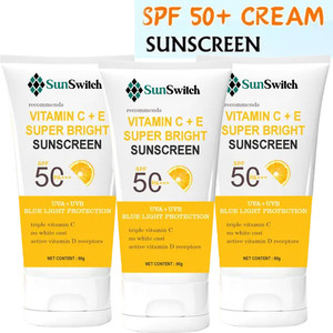 Sun switch Sunscreen - SPF 50 PA+++ Sunscreens - SPF 50 PA++ Vitamin C ...