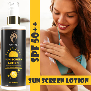 BEAUT-ERA Sunscreen - SPF 50 PA+ Sun Screen Lotion for All Skin Type ...