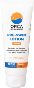 RAYUDU'S HEALTH MART Sunscreen - SPF 50 PA++++ Pre-Swim Lotion-Protect ...