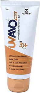 MENARINI Sunscreen - SPF 30 PA+++ UVAVO PRO SPF 30+ PA+++ Sunscrenn ...