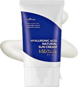 Isntree Sunscreen - SPF 50+ PA++++ Hydrating Sunscreen with Hyaluronic ...