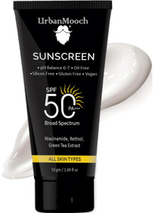 UrbanMooch Sunscreen - SPF 50 PA+++ PA+++ Sunscreen SPF 50 with ...