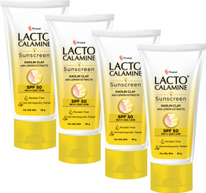 Lacto Calamine Sunscreen - SPF 50 PA+++ Sunshield Matte Look Sunscreen ...