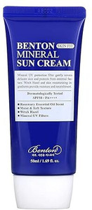 Benton Sunscreen - SPF SPF50+ PA++++ PA++++ Skin Fit Mineral Sun Cream ...