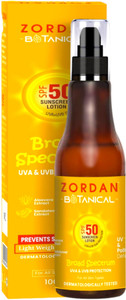 ZORDAN Sunscreen - SPF 50 PA++++ SPF 50 Sunscreen Lotion I Broad ...