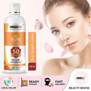 Glowee Sunscreen - SPF 50 PA++ Ultra Protection Sunscreen - Price in ...