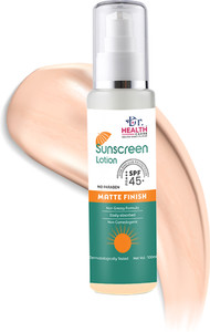 DrHealthCarre Sunscreen - SPF 50 PA+++ Sunscreen Lotion, UAV & UAB ...