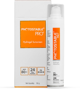 Photostable Sunscreen - SPF 80+ PA++++ SunPharma PRO Sunscreen Gel, SPF ...