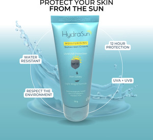 Hydrasun Sunscreen - SPF 50 PA+++ Moisturizing Sunscreen Cream - Price ...