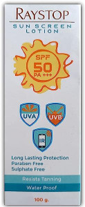 Solderma Sunscreen - SPF 50 PA+++ Raystop Sunscreen Lotion - Price in ...