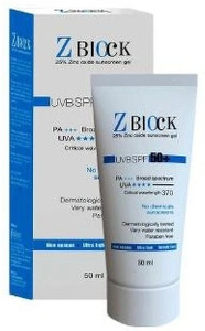 Z-Block Sunscreen - SPF 50 PA+ Sunscreen Gel Spf 50+ - Price in India ...