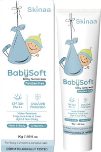 SKINAA Sunscreen - SPF 50 PA+++ Babysoft Baby Sunscreen SPF 30+ PA ...