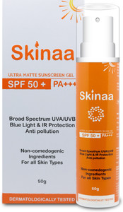 SKINAA Ultra Matte Sunscreen | Broad Spectrum UVA/UVB | For All Skin ...