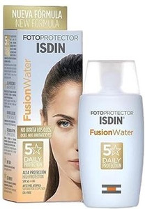 isdiN Sunscreen - SPF 50 PA++ Fotoprotector Fusion Water Spf50 ...