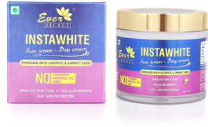 Ever Secret Sunscreen - SPF 50 PA+ Day Cream (UVA/UVB Protection) - 100 ...