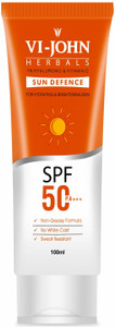 VI-JOHN Sunscreen - SPF 50 PA+++ Sunscreen With Vitamin C,AHA & Zinc ...