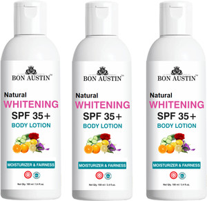 Bon Austin Sunscreen - SPF 35+ Whitening Body Lotion SPF 35 + For Face ...