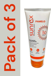 pamelo Sunscreen - SPF 50 PA+++ sunrex sunscreen lotion - Price in ...