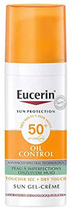 Eucerin Sunscreen - SPF 50 un Protection Oil Control Sun Gel-Cream SPF ...