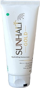 SUNHALT Sunscreen - SPF 50 PA+++ Gold Sunscreen Spf50 - Price in India ...
