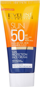 Eveline Sunscreen - SPF 50 Cosmetics Sun Protection Face Cream SPF50 ...