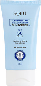 SOKU Sunscreen - SPF 50 PA+++ Sun Protection Broad Spectrum Sunscreen ...