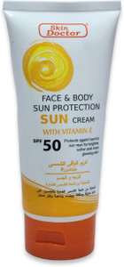 SKIN DOCTOR Sunscreen - SPF 50 Sun SPF50 Face and Body Sun Protection ...