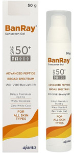 BanRay Sunscreen - SPF 50 PA+++ Ban Ray Advanced Sunscreen Gel SPF 50 ...