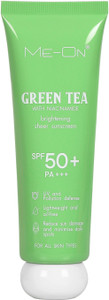 Me-On Sunscreen - SPF 50 PA+++ Green tea - Price in India, Buy Me-On ...