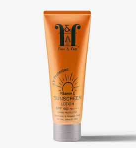 fam & fab Sunscreen - SPF 50 PA+++ SUNSCREEN LOTION - Price in India ...