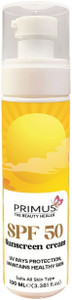 Primus Sunscreen - SPF 50 PA++++ with Niacinamide , Shea Butter ...