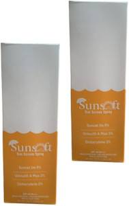 zeliora Sunscreen - SPF 40 PA+++ Sunsoft Sunscreen Spray | Broad ...