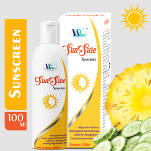 usine Sunscreen - SPF 50 PA+ Sun Sure Sunscreen Lotion has UV ray ...