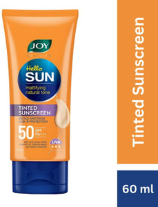 Joy Sunscreen - SPF 50 PA+++ Revivify Hello Sun Tinted Sunscreen ...