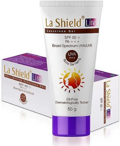 La Shield Sunscreen - SPF 50 PA+++ Lite Sunscreen Gel SPF 50+ PA ...