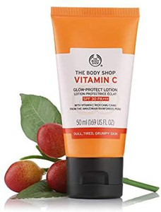 THE BODY SHOP Sunscreen - SPF 30 PA+++ Vitamin C Glow Protect Lotion ...