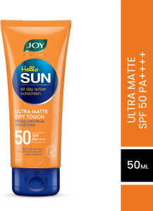 Joy Sunscreen - SPF 50 PA++++ Revivify Hello Sun Ultra Matte Dry Touch ...