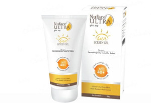 Dabur Sunscreen - SPF 40 PA+++ NUFACE ULTRA SUNSCREEN GEL - Price in ...