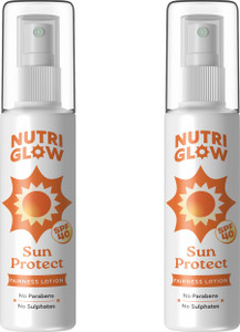 NutriGlow Sunscreen - SPF 40 PA+++ Sunscreen Fairness Lotion SPF 40 PA ...