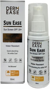 DERMEASE Sunscreen - SPF 30++ PA++ SUN-EASE SUNSCREEN SPF 30++SPRAY ...