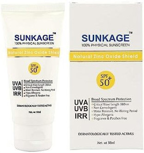 Sunkage Sunscreen - SPF 50 PA+ PhysicalSunscreen - Price in India, Buy ...