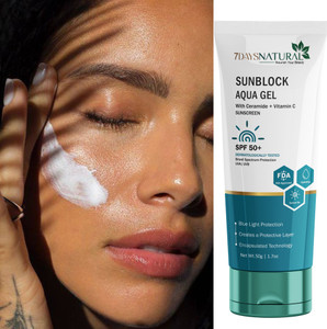 7 Days Sunscreen - SPF 50 PA+++ SunPro Multi Vitamin Face Sunscreen for ...