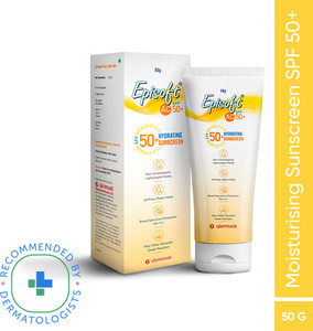 Episoft Sunscreen - SPF 50 PA++++ AC SPF 50+ Hydrating Sunscreen with ...