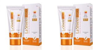 La Shield Sunscreen - SPF SPF 50 PA+++ Fisico - SPF 50+ PA+++ ,50 g x ...