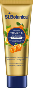 St.Botanica Sunscreen - SPF 50 PA+++ Vitamin C Sunscreen With SPF 30 ...