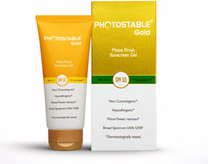 Photostable Sunscreen - SPF 55+ PA+++ SunPharma Gold Sunscreen, SPF 55 ...